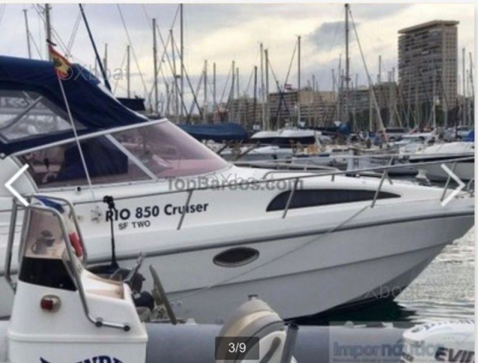 Used Motorboat of RIO shipyard, Model RIO 850 CRUISER from 2003 ...