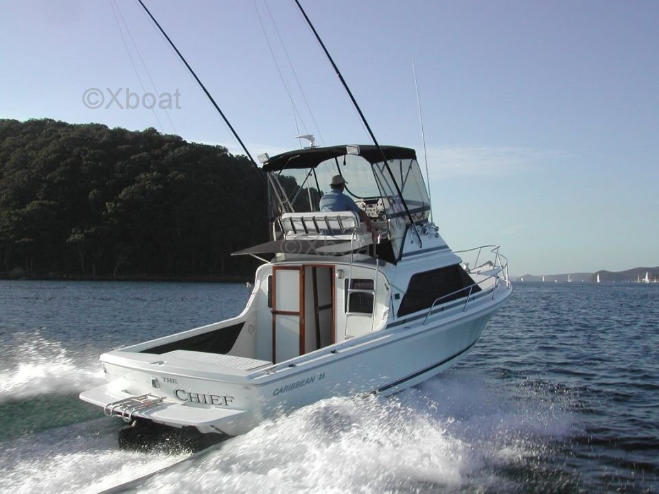 Used Motorboat of Im bertram shipyard, Model BERTRAM 26 CARIBBEAN from ...